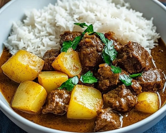 Delicious Caribbean Beef Curry with Potatoes Recipe – Try It Now!